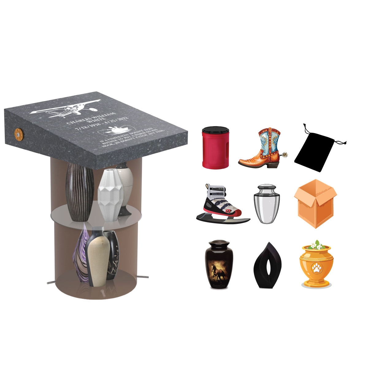 In-Ground Niche – FOREVER AT HOME